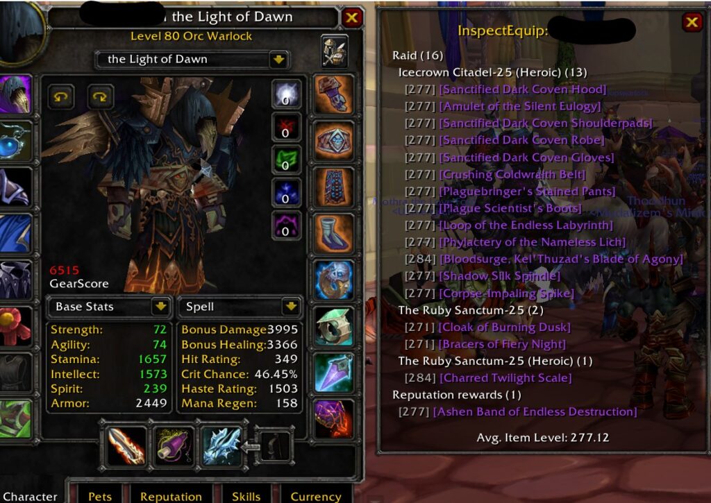 Buy Warmane icecrown accounts | Elkido Wow Accounts Shop